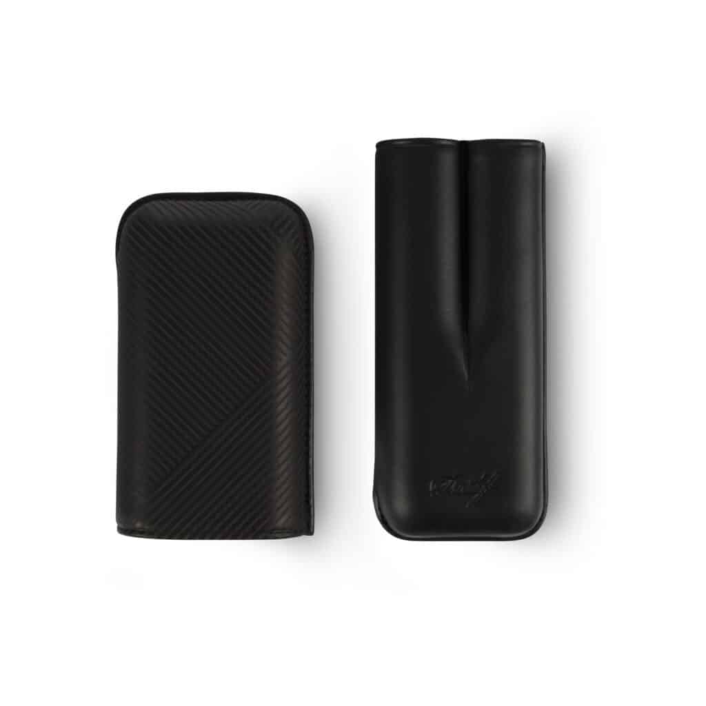 Davidoff Cigar Case Leather R-2 Leaf - Sydney Cigar House