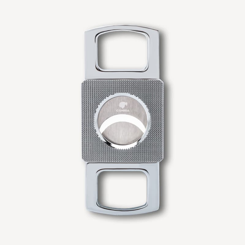 LUBINSKI Cigar Cutter Metal Square Cohiba - Sydney Cigar House