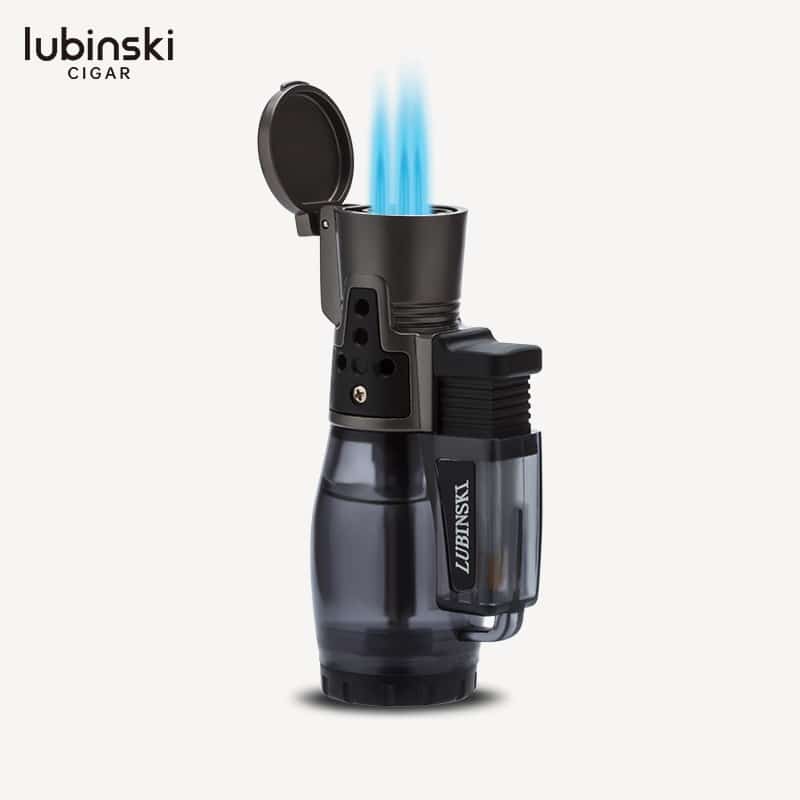 LUBINSKI Grenade Triple Jet Lighter - Sydney Cigar House
