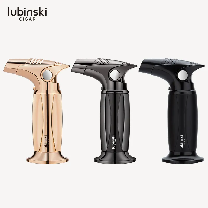 LUBINSKI Windproof Single Jet Lighter - Sydney Cigar House